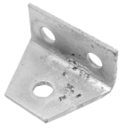 Delta Plate Right Angle 1/2 Hole - AI019 | Strut Channels Direct