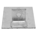 Single Lug Channel Base Plate AI034 | Strut Channels Direct