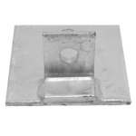 Single Lug Channel Base Plate AI034 | Strut Channels Direct