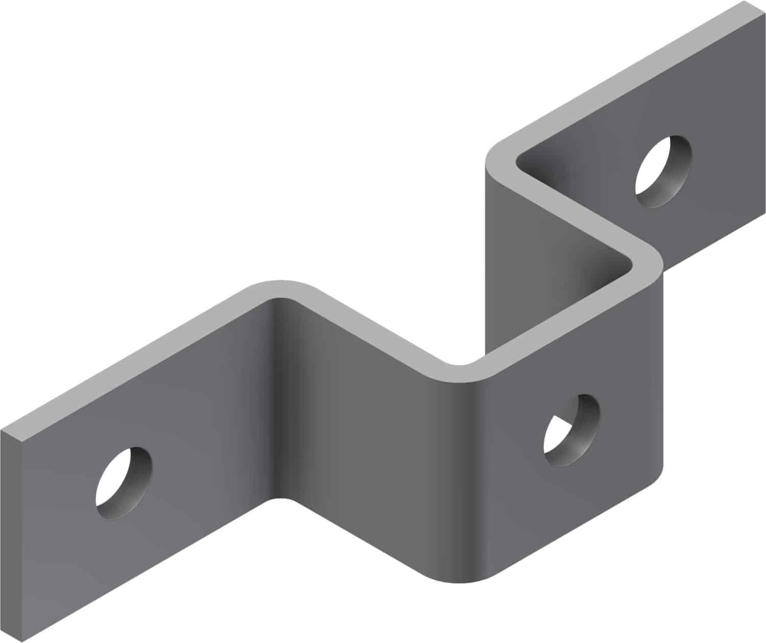 U BRACKET 40 Mm Stainless Steel | Strut Channels Direct