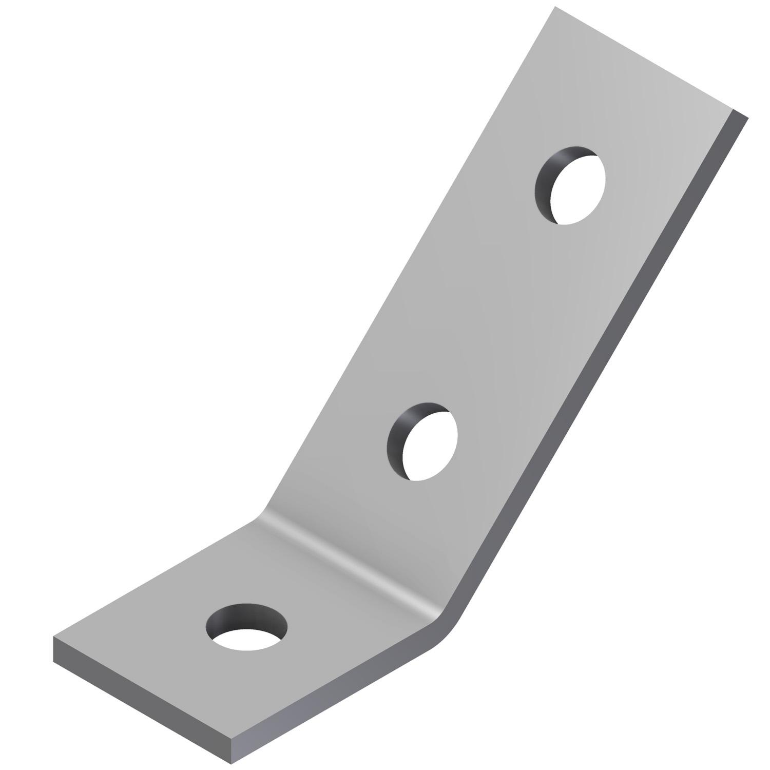 Obtuse Angle 45 ͦ 1/2 HOLE Stainless Steel | Strut Channels Direct