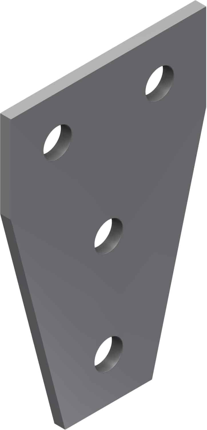 FLAT GUSSET Stainless Steel | Strut Channels Direct
